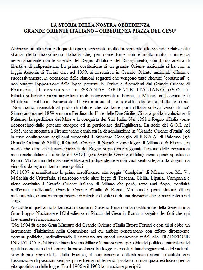La Nostra Storia – Grande Oriente Italiano
